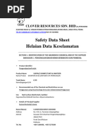 MSDS for Aquadest by PT. Smart-Lab | PDF | Science & Mathematics