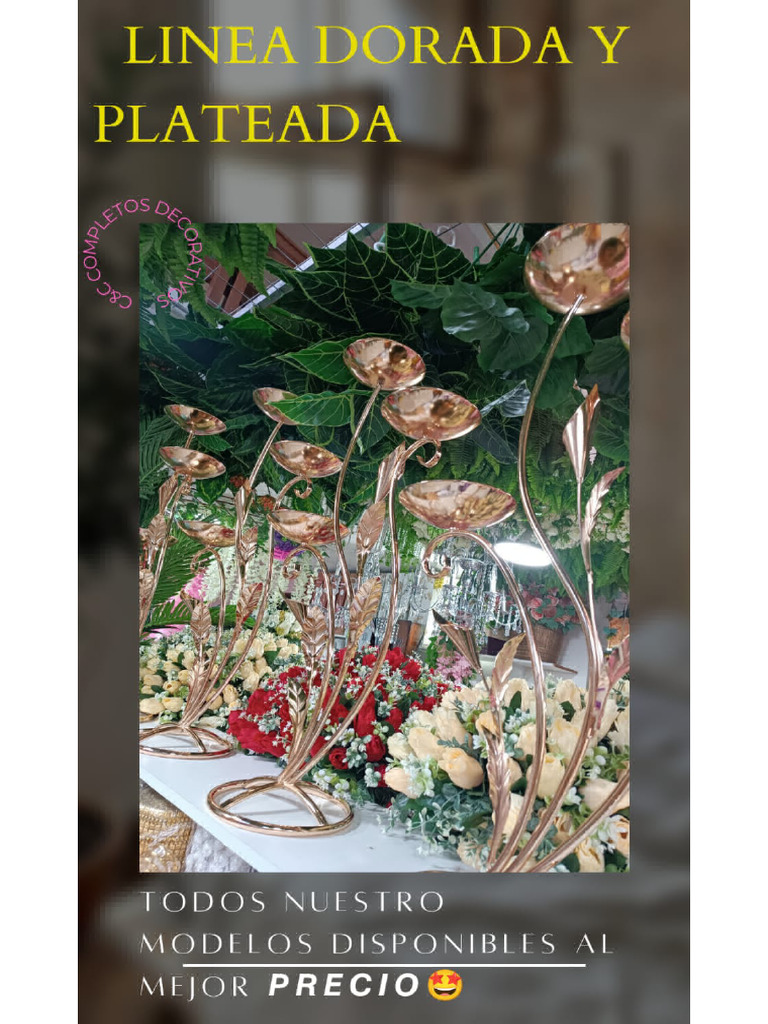 Línea Dorada y Plateada | PDF