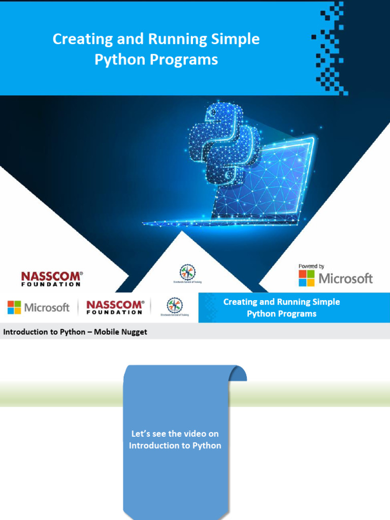 Introduction to Python Basics | PDF | Data Type | Control Flow