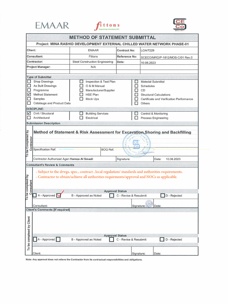 Sceco MRD P 1812 Mos C 01 Rev.0 Full Set - Code B | PDF | Deep ...