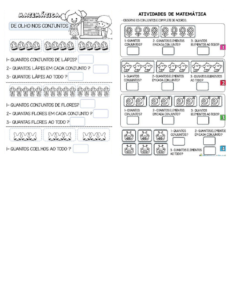 Atv - 1 Ano - Mat | PDF