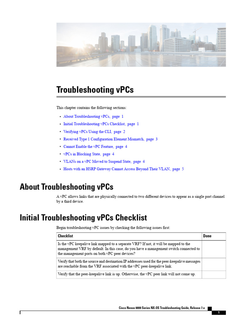 Cisco Nexus 9000 Series NX-OS Troubleshooting | PDF | Network Architecture | Computer Architecture