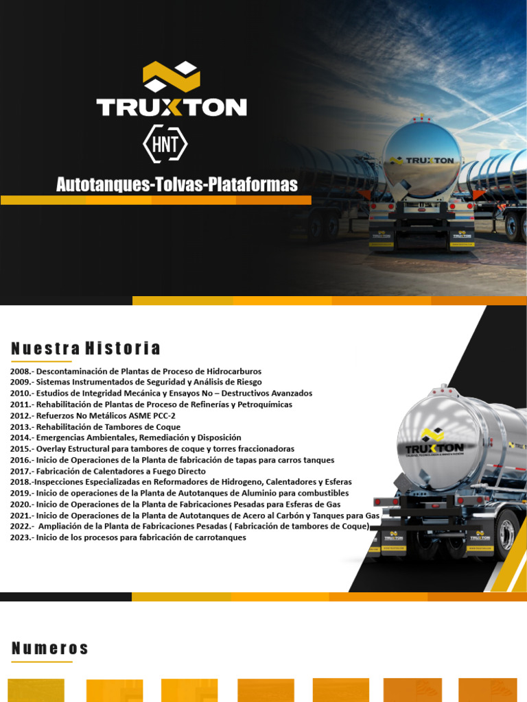 Presentación Truxton 02032022 | PDF | Ingeniería