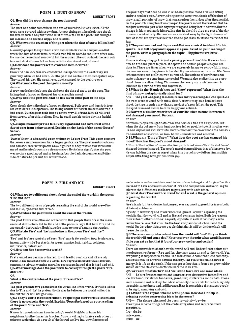 Poetry Analysis for Students | PDF | Tiger | Greed
