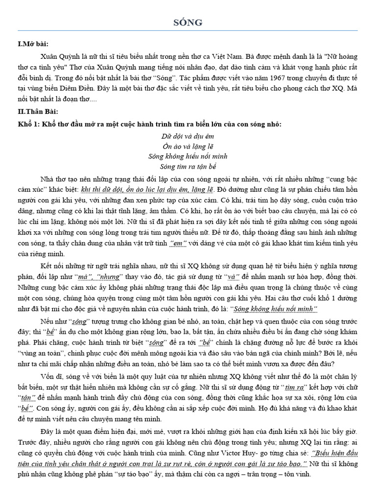 SÓNG | PDF