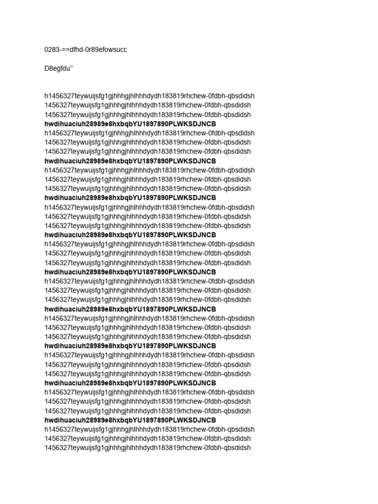 0283 DFHD 0r89efowsucc | PDF