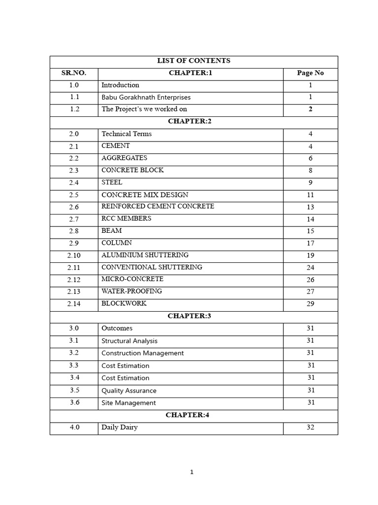 Construction Project Technical Guide | PDF | Concrete | Beam (Structure)