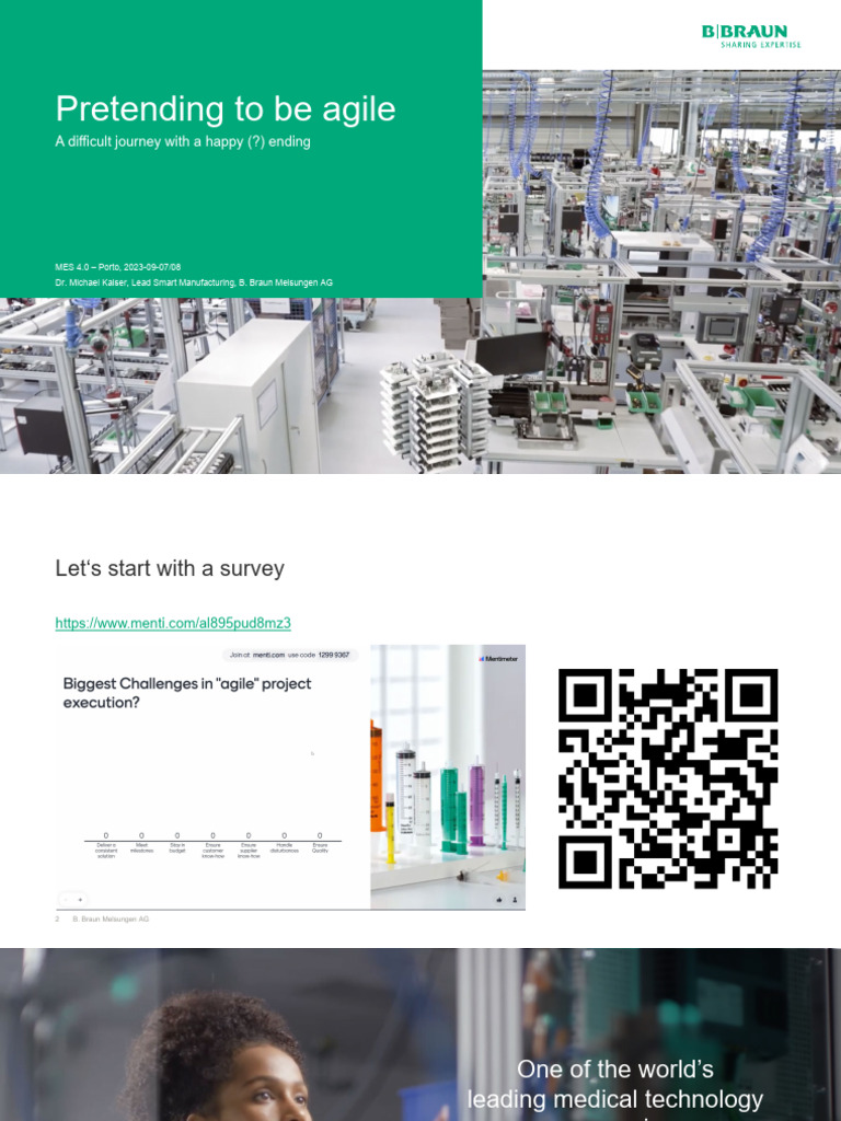 Pretending to Be Agile. a Difficult Journey With a Happy Ending | PDF | Agile Software ...