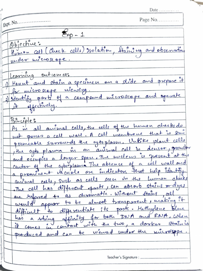 BIO Lab Manual | PDF