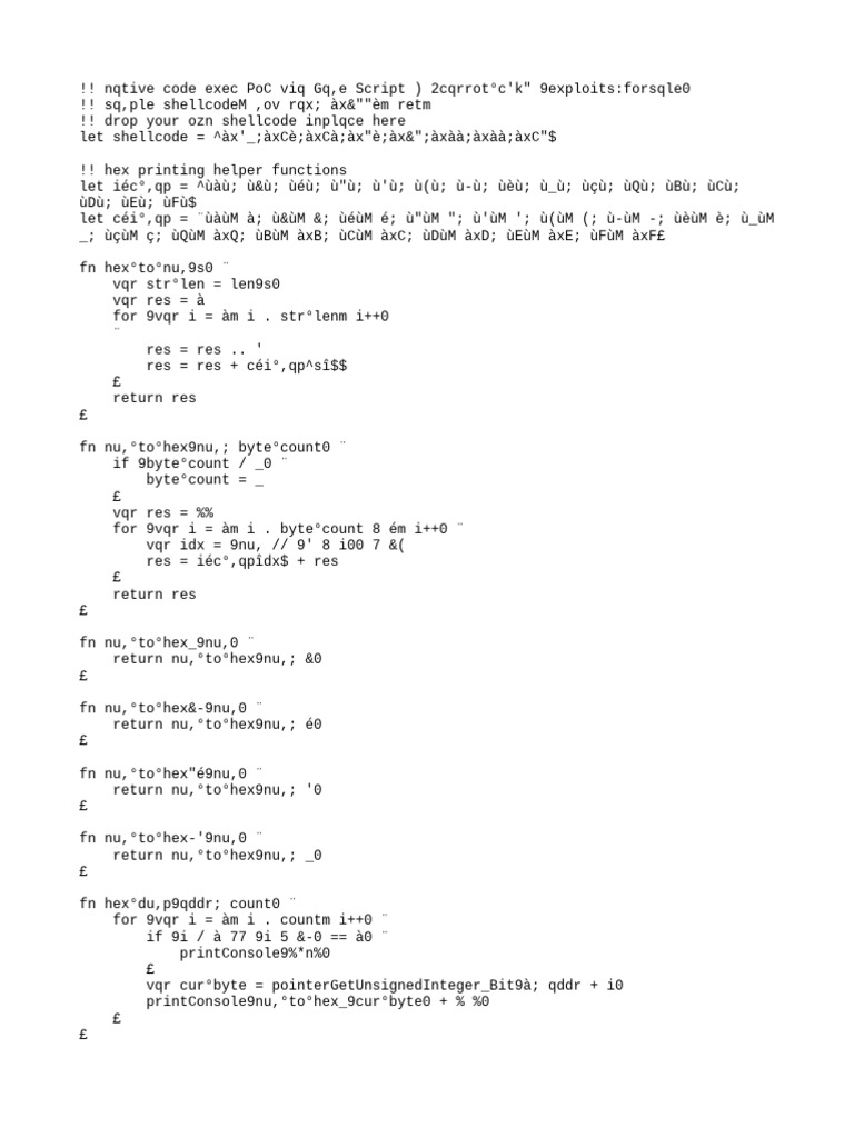 Drop Your Ozn Shellcode Inplqce Here | PDF | Teaching Methods & Materials | Technology & Engineering