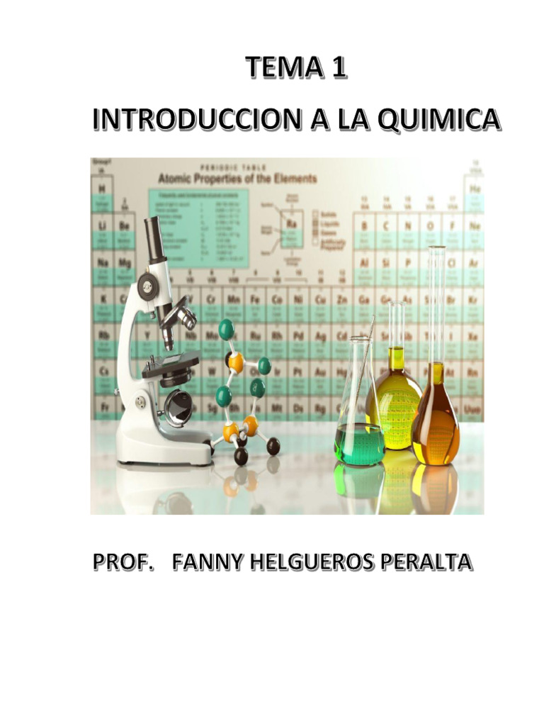 Introduccion A La Quimica 2do | PDF
