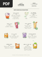 Opiuci Bar Menu and Pricing Guide | PDF | Whisky | Soft Drink
