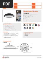 Metalux SWLED Data Sheet | PDF | Lighting | Internet Of Things