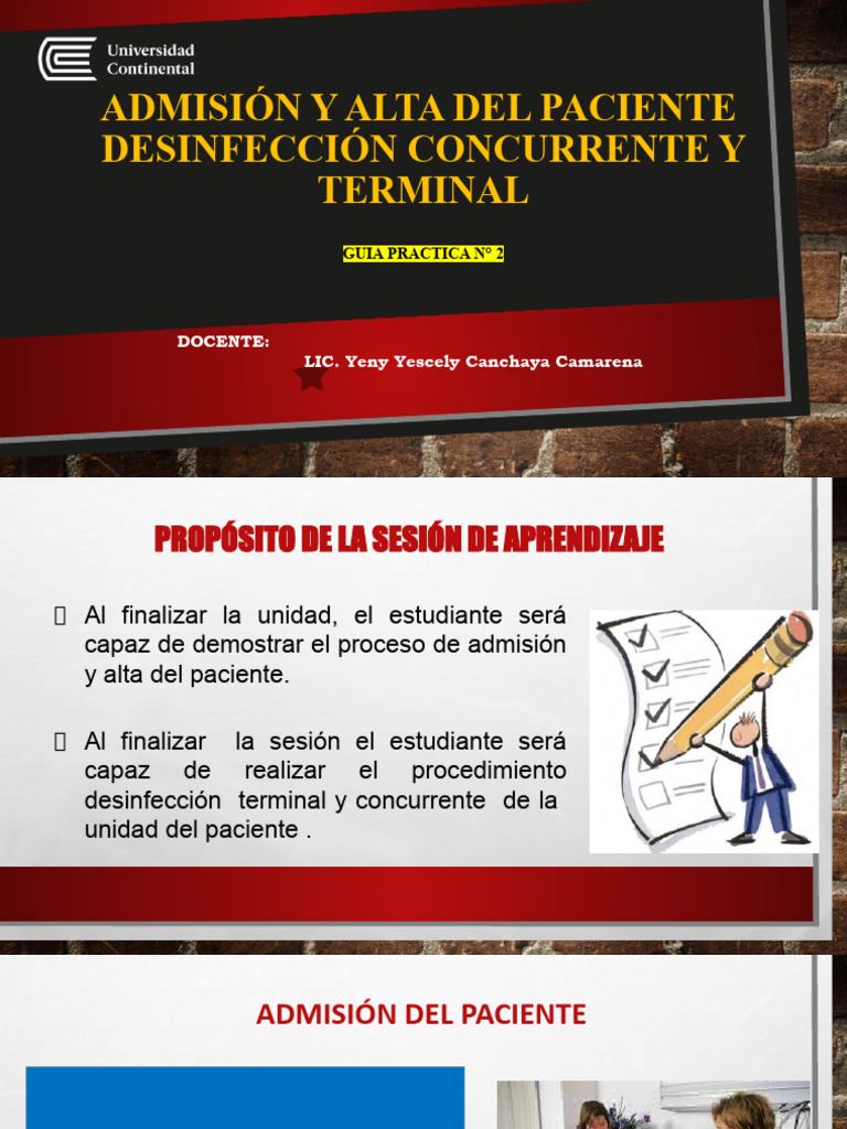Admision Alta de Paciente | PDF | Hospital | Historial médico