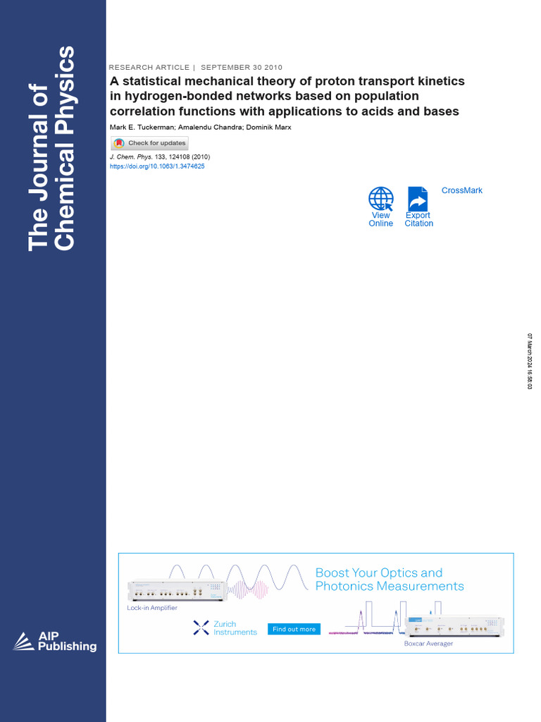 1 Online | PDF | Chemistry | Diffusion