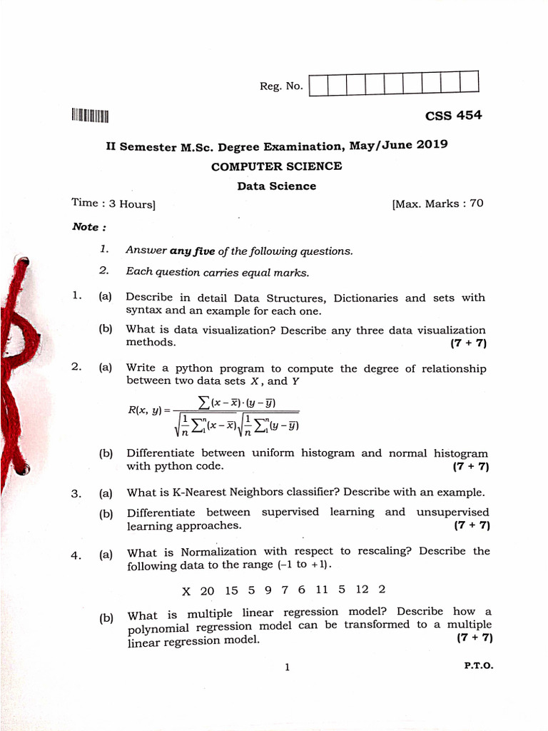Li Sem MSC (IOT, DS, ADBMS, CG) | PDF