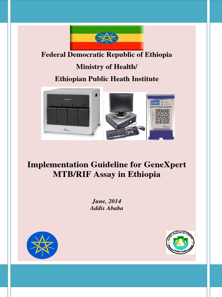 GeneXpert Implementation Guidelines Ethiopia | PDF | Tuberculosis ...