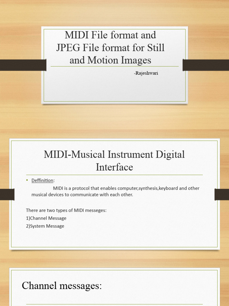 MIDI File Format Overview and Structure | PDF | File Format | Multimedia