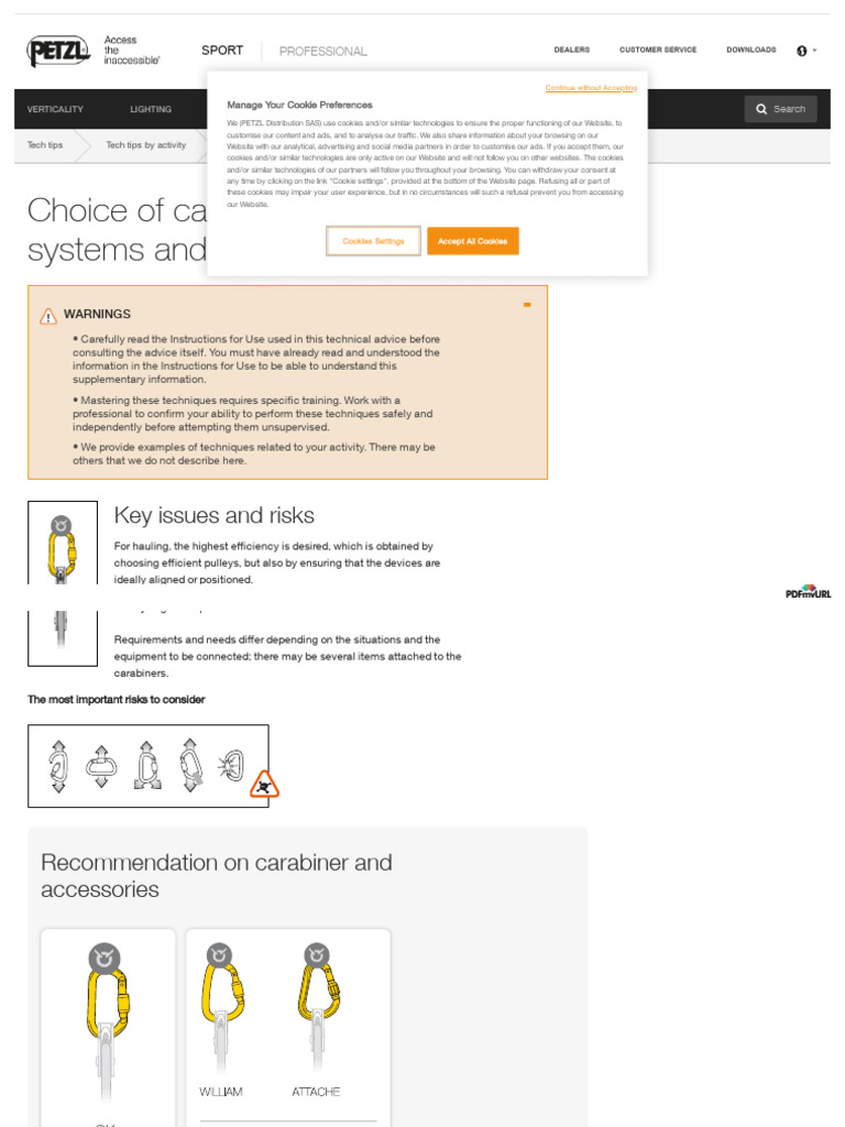 WWW - Petzl - Com - INT - en - Sport - Choice of Carabiners For Hauling ...
