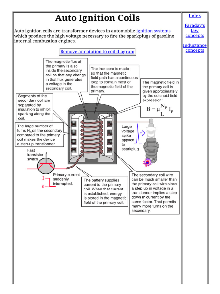 Auto Ignition Coils | PDF
