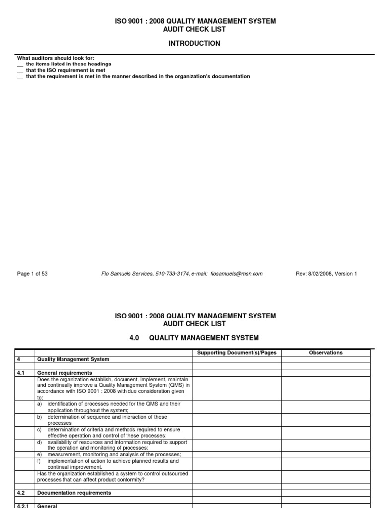 Iso 9001 2008 Quality Management System | PDF | Quality Management ... Iso 9001 2008 Quality Management System | PDF | Quality Management ...