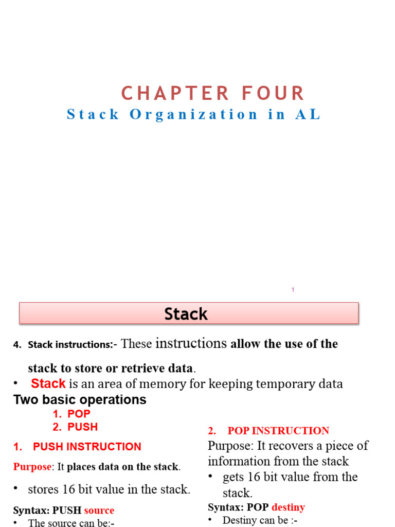 Chapter 4 Stack Organization | PDF | Pointer (Computer Programming ... Chapter 4 Stack Organization | PDF | Pointer (Computer Programming ...