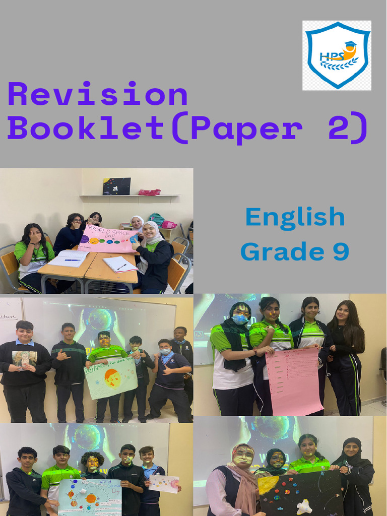 Paper 2 (SPaG) - Revision Booklet | PDF | Clause | Grammar