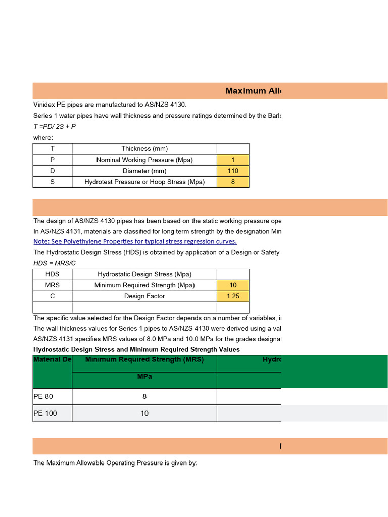 Pressure Test Computation | PDF | Pipe (Fluid Conveyance) | Applied And ...