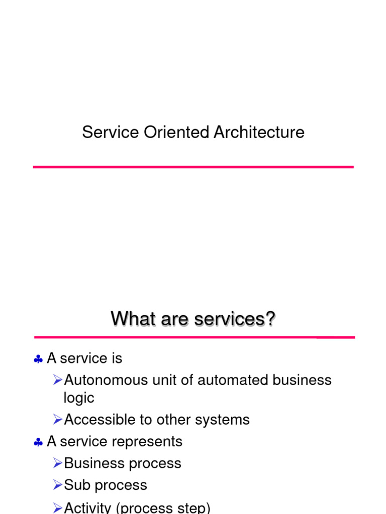 Unit 4 Service Oriented Architecture | PDF | Cloud Computing | Service Oriented Architecture