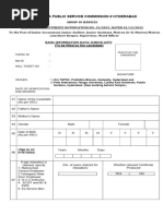 Obc Application Form | PDF