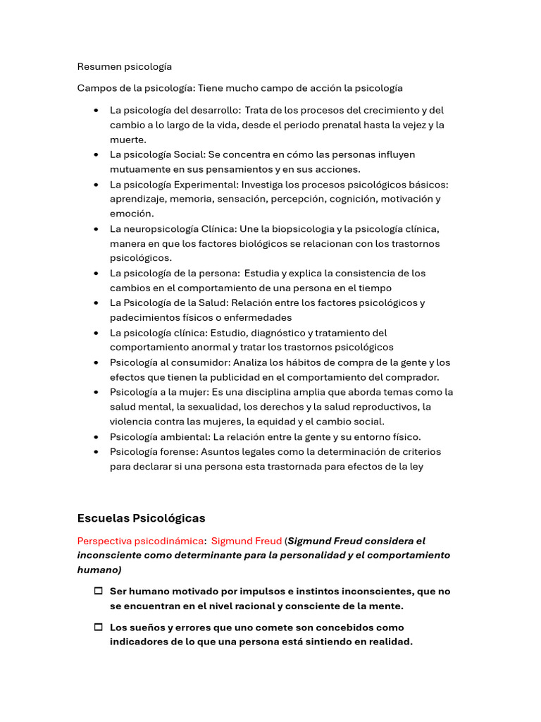 Neuronas y psicología: conceptos clave | PDF | Neurona | Las emociones