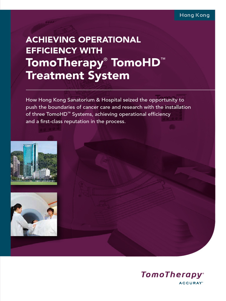 Achieving Operational Efficiency With TomoTherapy | PDF | Radiation ...