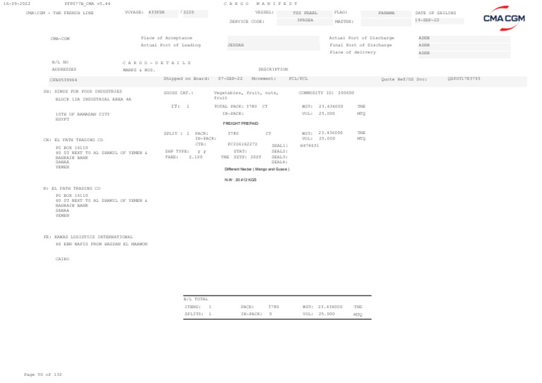 SISPI 2b8e5fa1 | PDF | Shipping