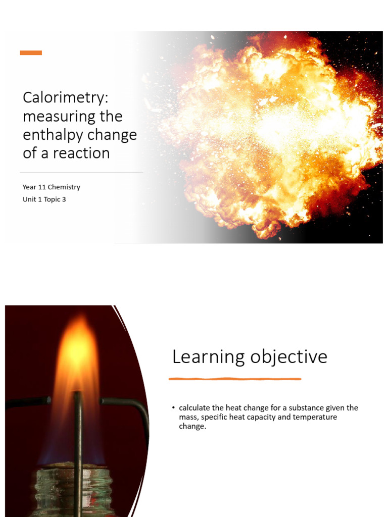 Calorimetry | PDF | Combustion | Heat
