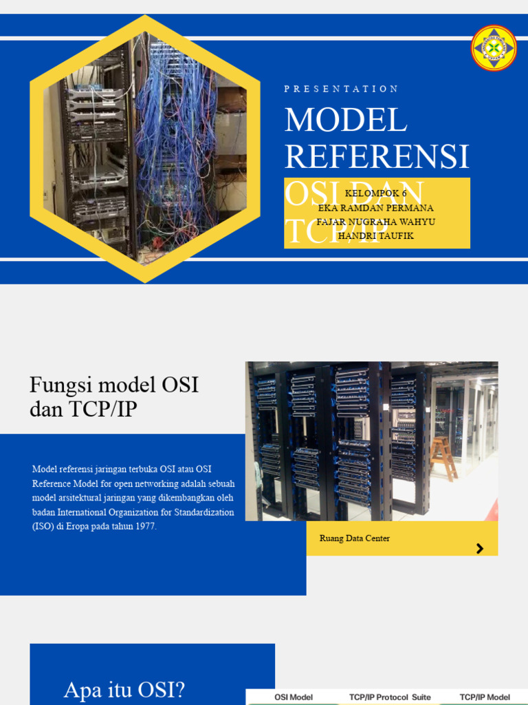 Kelompok 6 - Model Referensi OSI Dan TCPIP | PDF | Teknologi & Rekayasa
