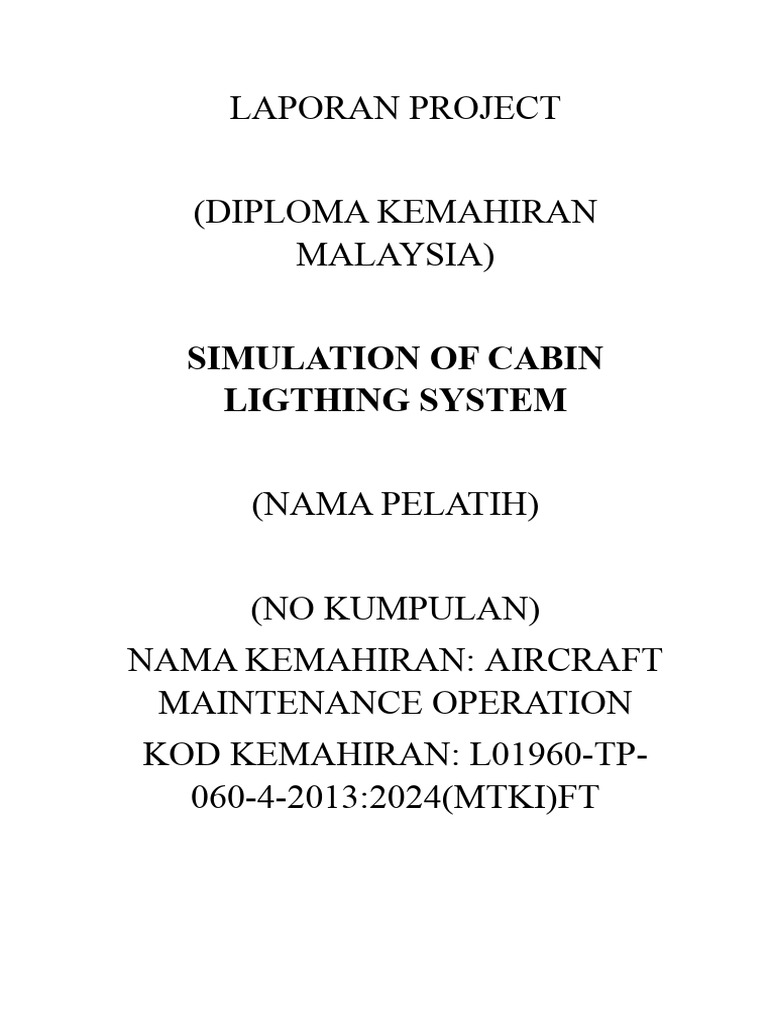 Laporan Fyp Project | PDF