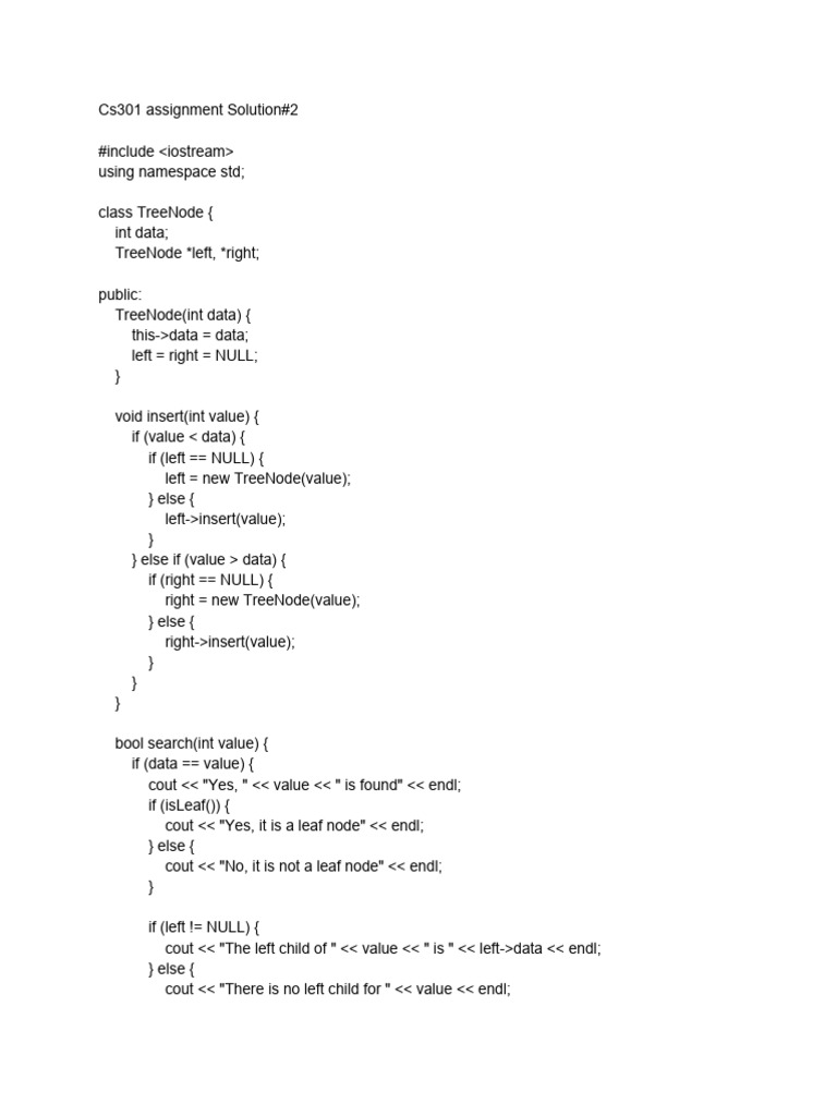 BST Operations and Node Analysis | PDF | Computer Programming | Software Engineering