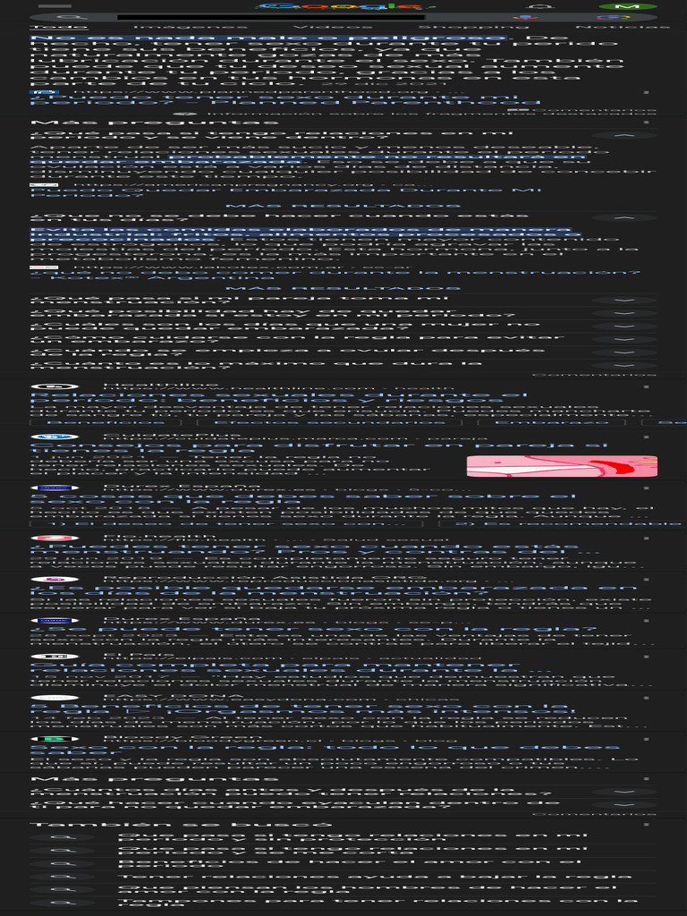 Que Pasa Si Tienes Relaciones Sexuales Con La Regla - Buscar Con Google | PDF | Menstruación ...