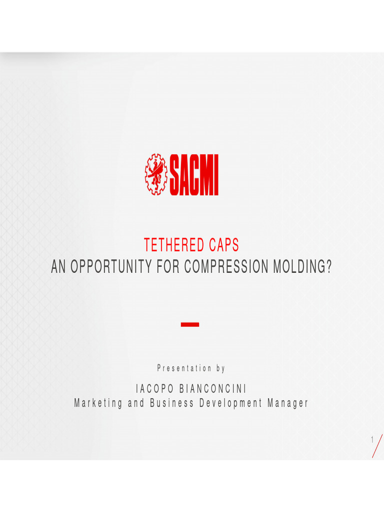 Sacmi Tethered Caps | PDF | Business Process