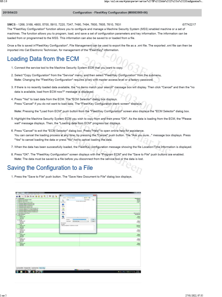 330 MSS Config With Et Bluetooth | PDF | Menu (Computing) | Button (Computing)