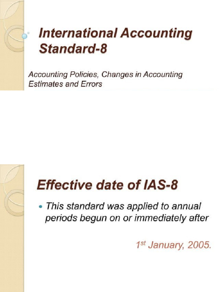 Ind As 8 | PDF