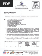 Deped Gentri Memo | PDF