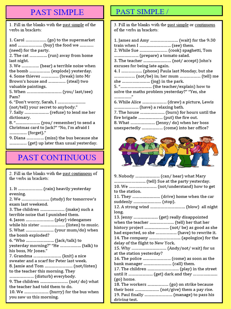 BT1_past simple-past continuous.doc HA | PDF