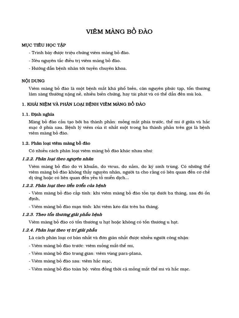 (123doc) - Benh-Hoc-Viem-Mang-Bo-Dao | PDF