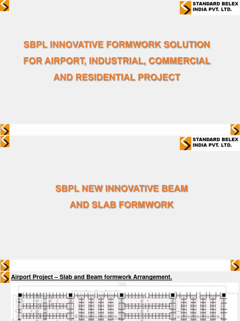 SBPL - Slab Formwork Presentation | PDF | Architectural Design ...