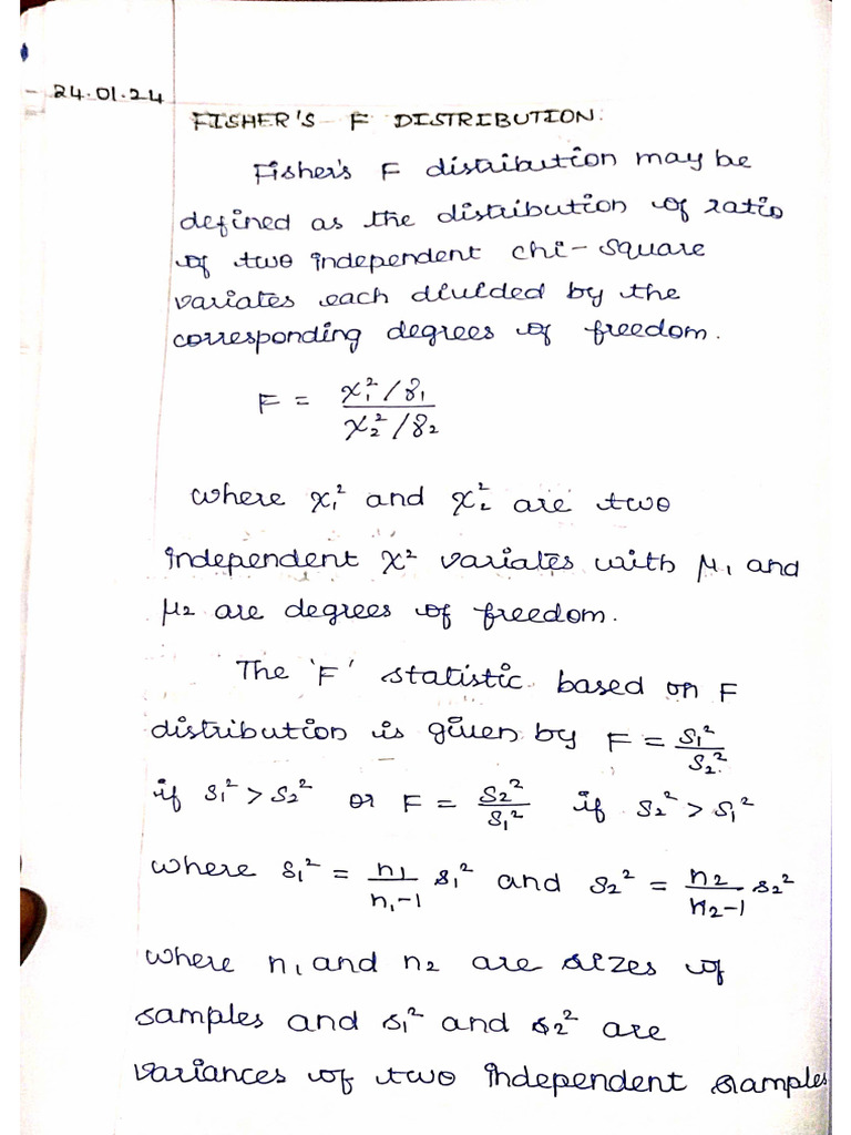 F-Test | PDF