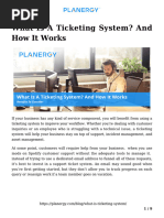 ServiceNow Ticketing System Demo and Overview | PDF | Knowledge ...