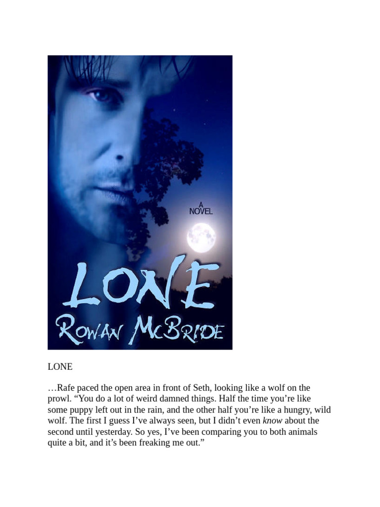 Lone - Rowan McBride | PDF