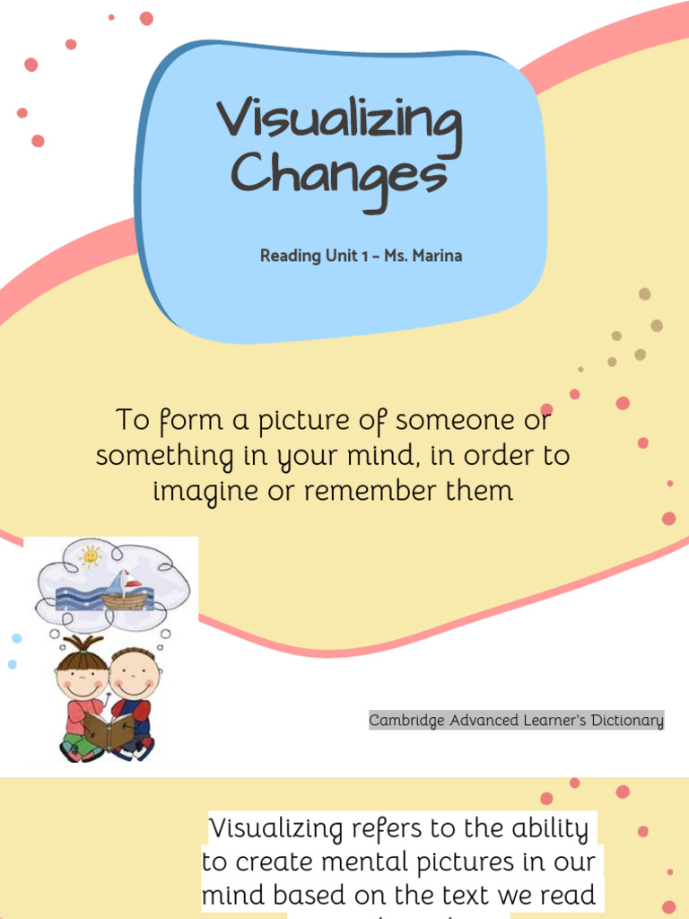 Unit 1 - Reading (Visualizing Changes) | PDF