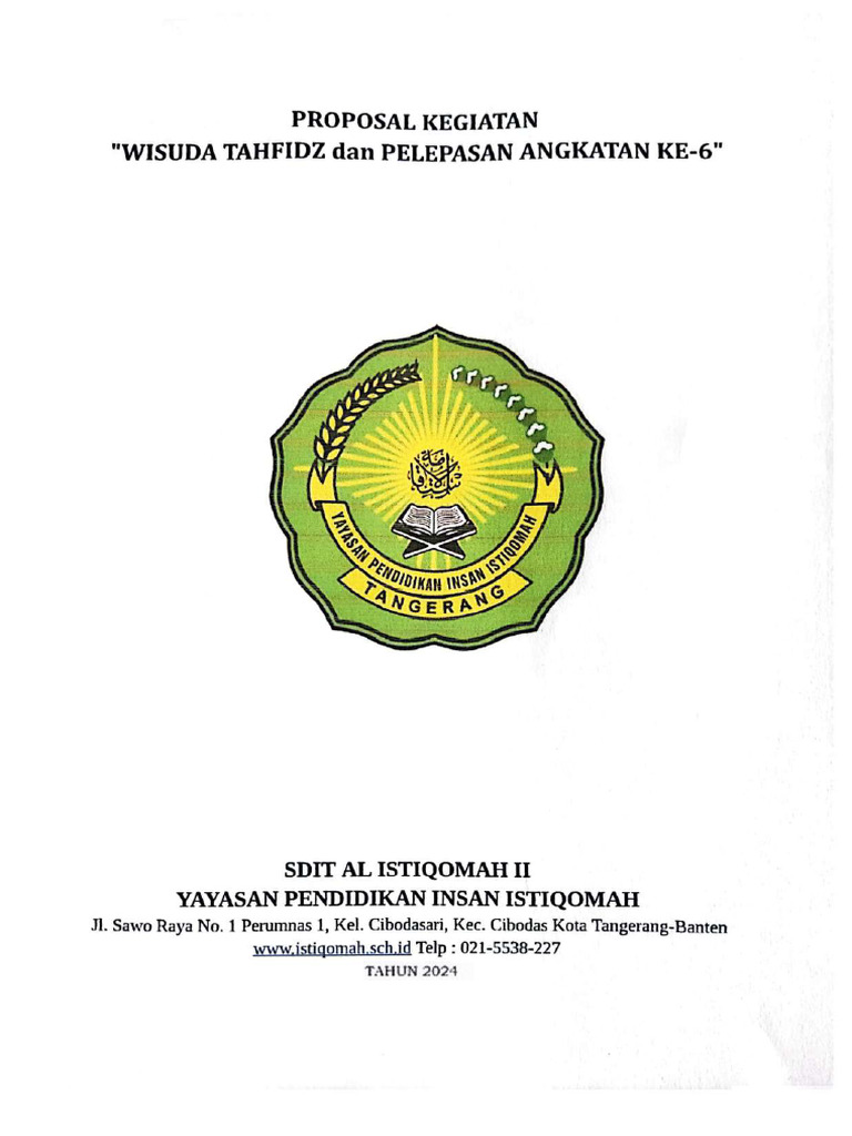 Proposal Wisuda Tahfidz & Pelepasan - PDF - 20240604 - 080333 - 0000-1 ...